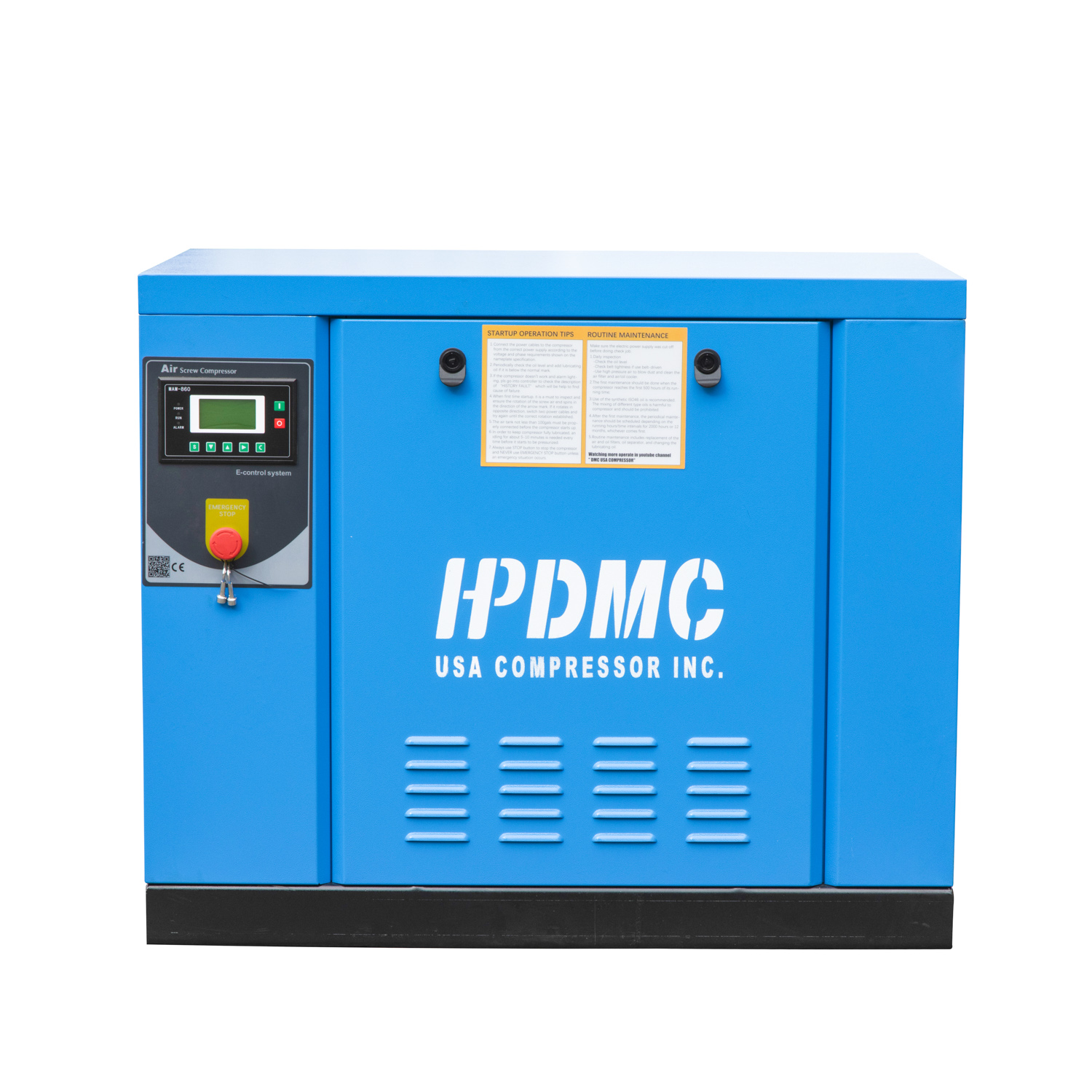 125psi VSD Screw Air Compressor - HPDMC