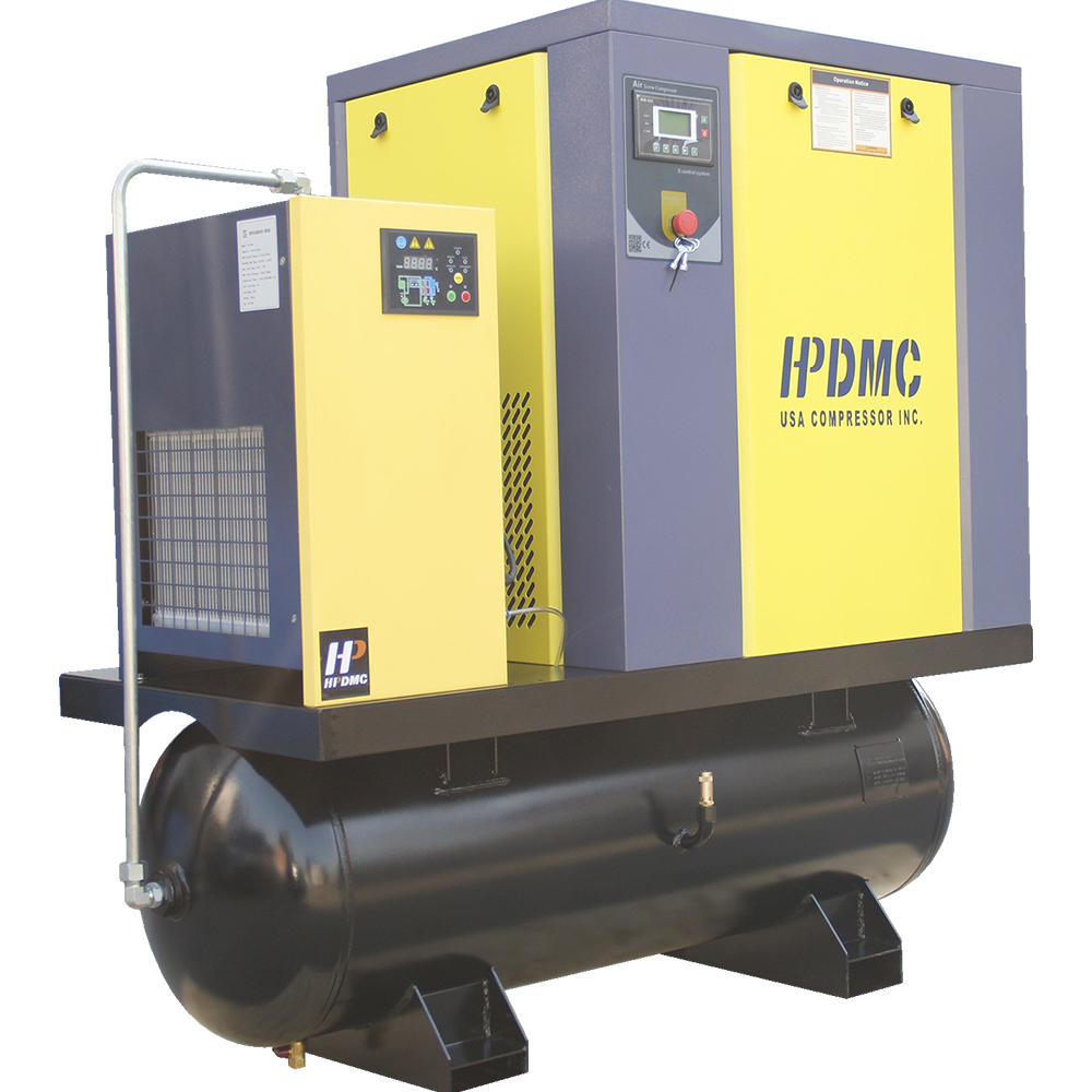 125psi VSD Screw Air Compressor - HPDMC