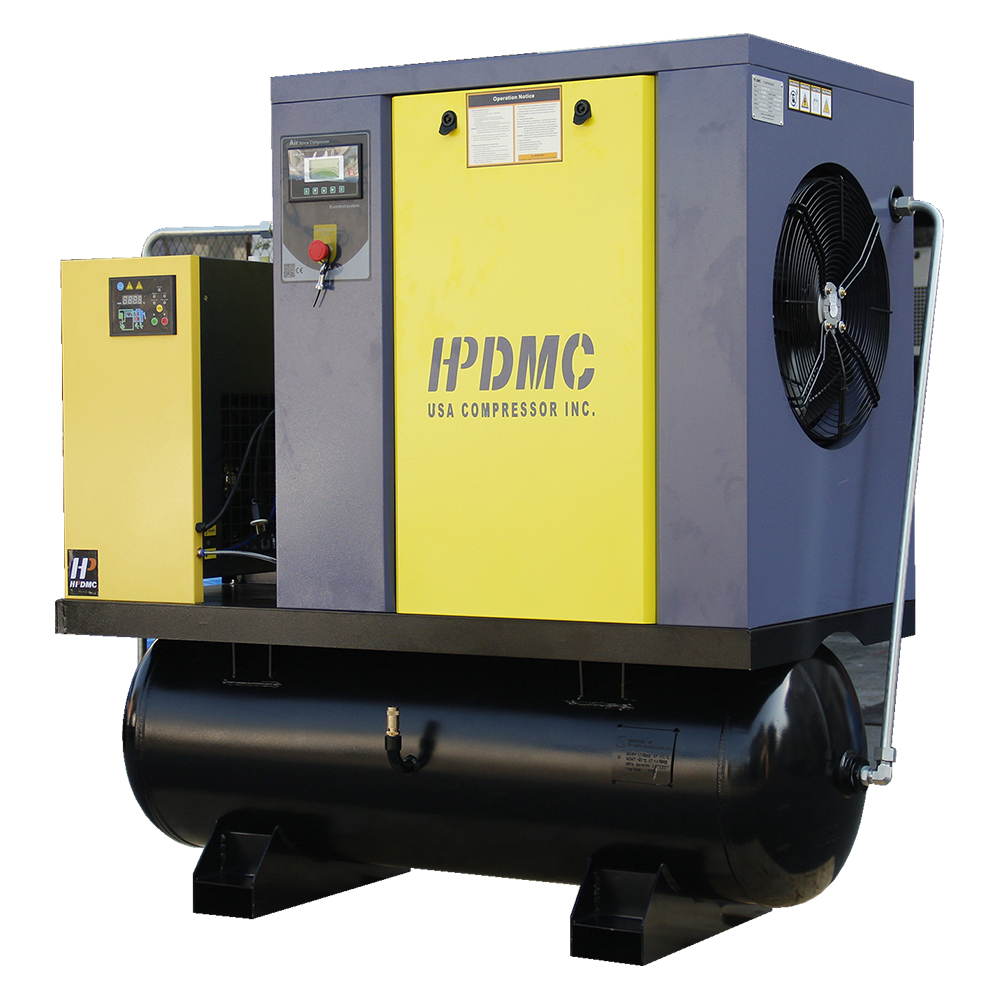 125psi VSD Screw Air Compressor - HPDMC